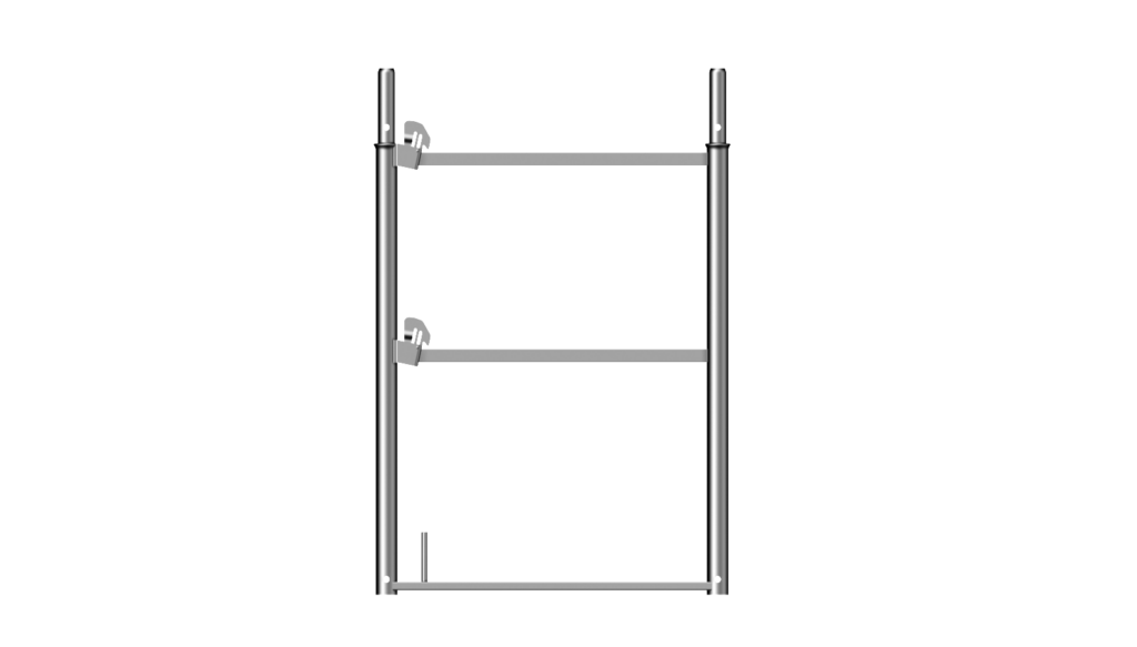 Top end guard frame - Scaffolding rent/sales - Tvirtas sukibimas